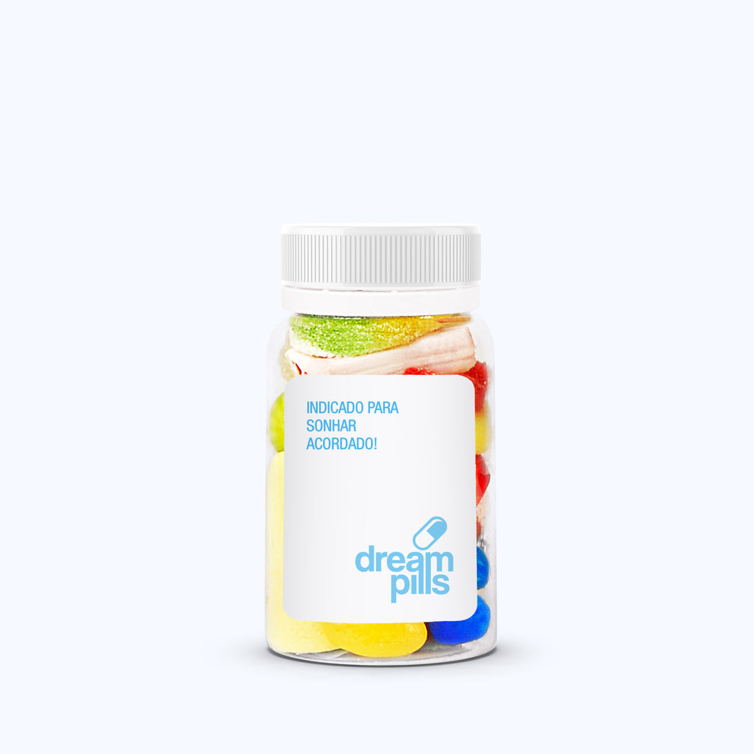 Dreampills: Composto à base de gomas e mensagens personalizadas!
